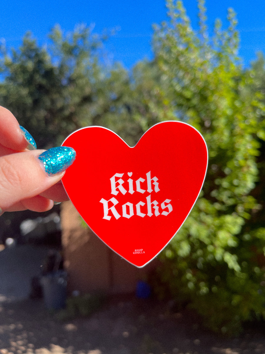 Kick Rocks Sticker – Shop Cholla
